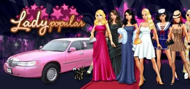 Lady Popular juego de moda, juego de vestir online Gratuito