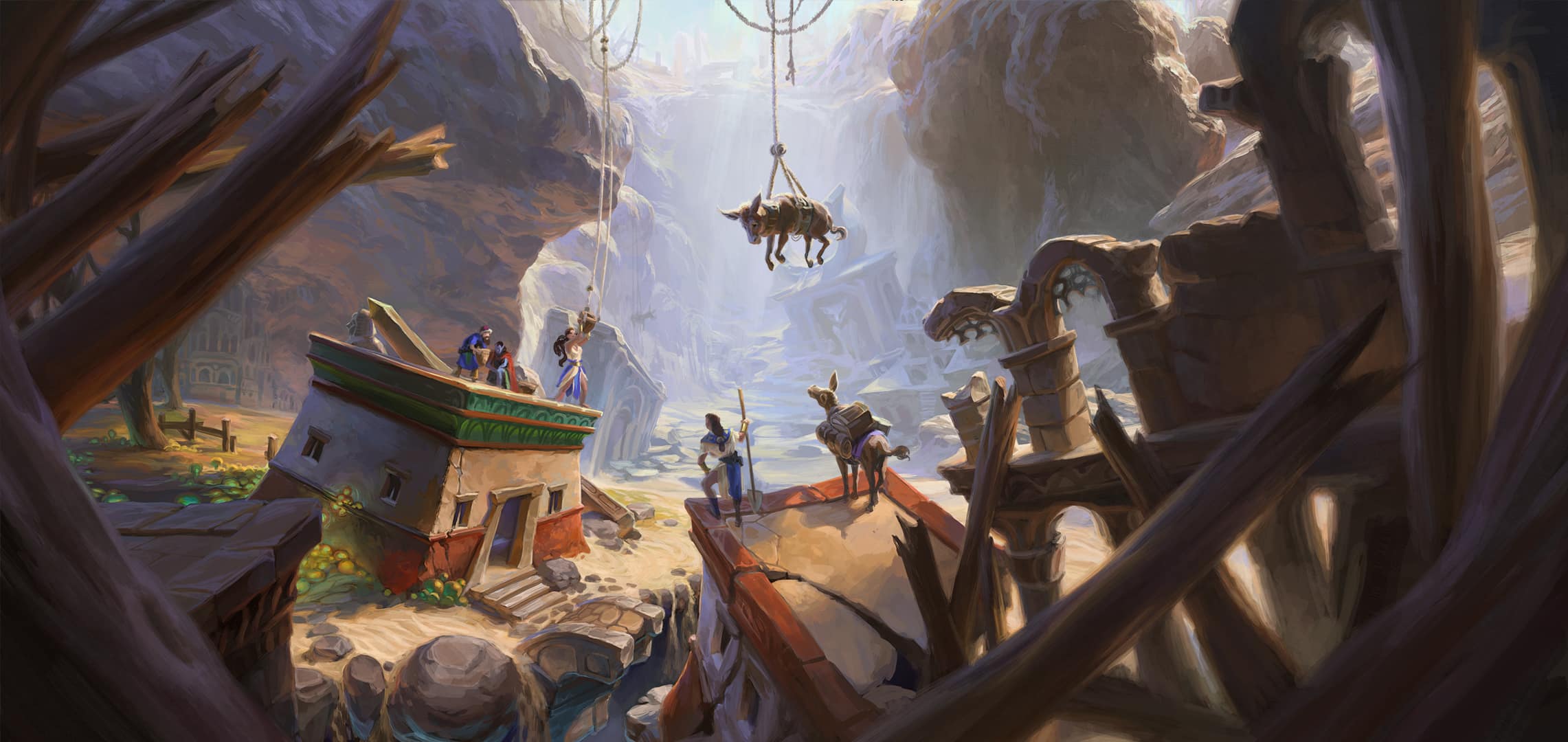 Elvenar nuevo evento de los Amuni aquí en JuegaEnRed.com - MMORTS