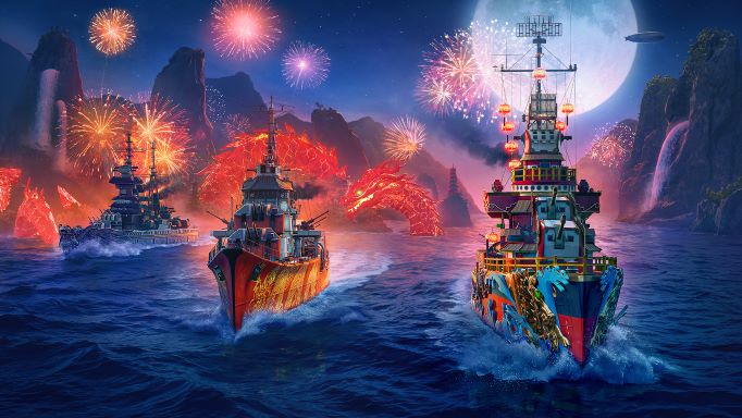 El Año Nuevo lunar en World of Warships aquí en JuegaEnRed.com