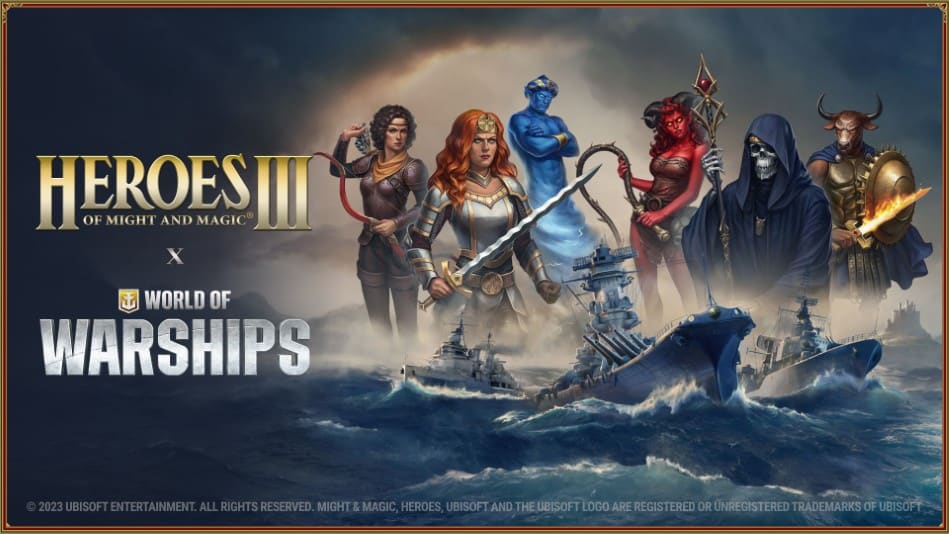 World of Warships colabora con Heroes of Might and Magic III por Halloween